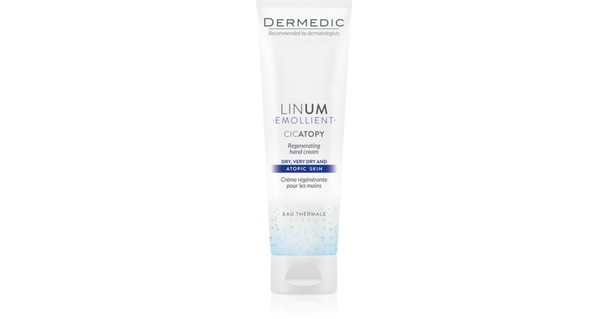 Dermedic Linum Emolient restoring cream for hands | notino.co.uk