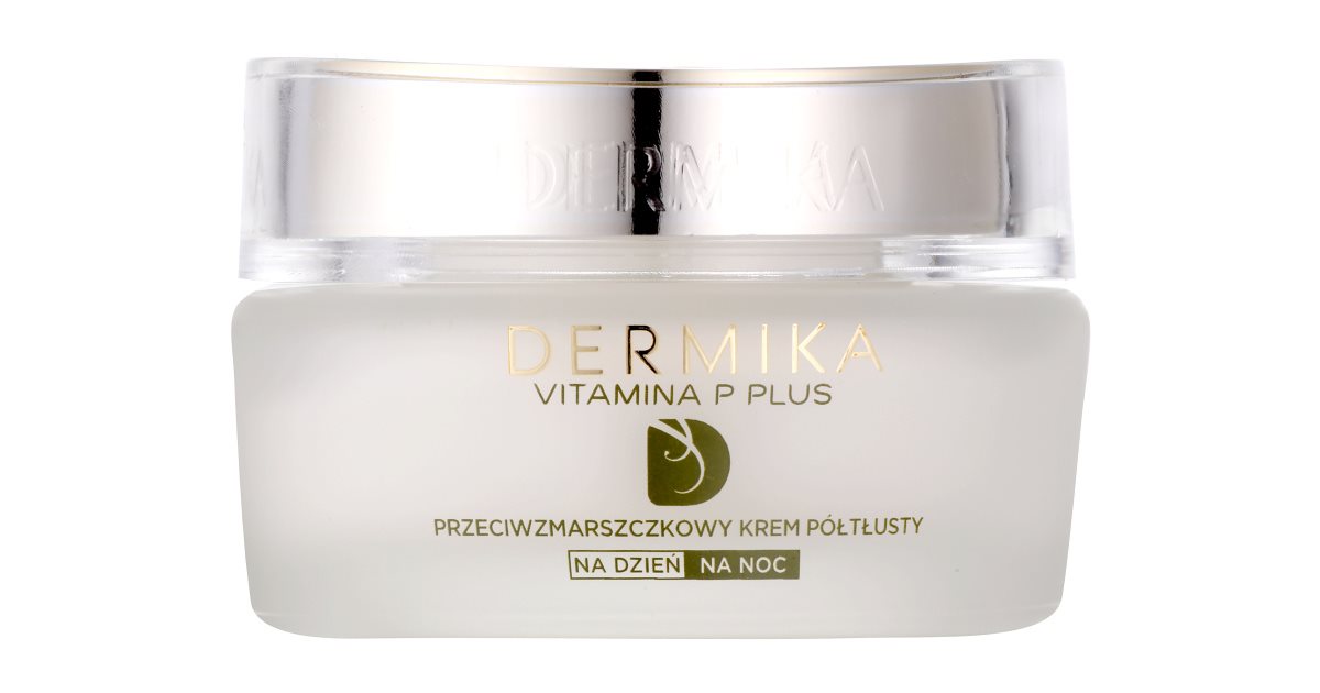 Dermika Vitamina P Plus Anti-Faltencreme für empfindliche Haut mit der ...