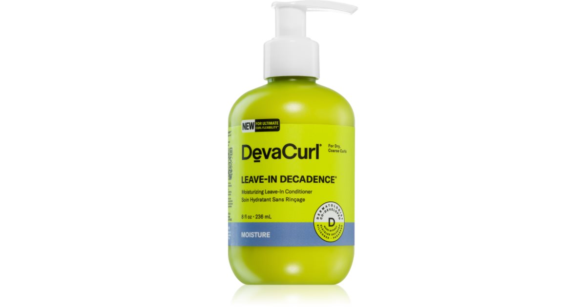 DevaCurl Leave-In Decadence балсам без отмиване с хидратиращ ефект | notino.bg