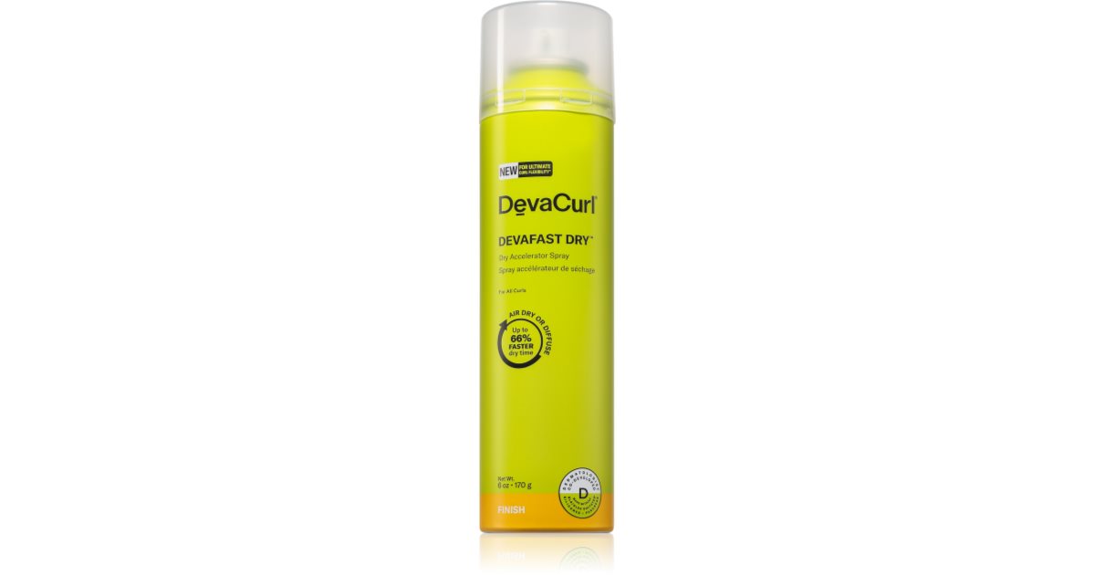 DevaCurl DevaFast Dry™ spray paral cabello para acelerar el secado ...