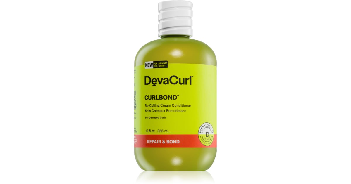 DevaCurl CurlBond™ регенериращ балсам за увредена коса | notino.bg