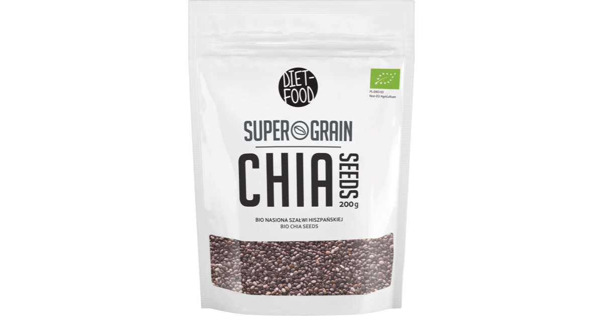 Diet-Food Super Grain Chia Seeds BIO Samen in BIO-Qualität | notino.at