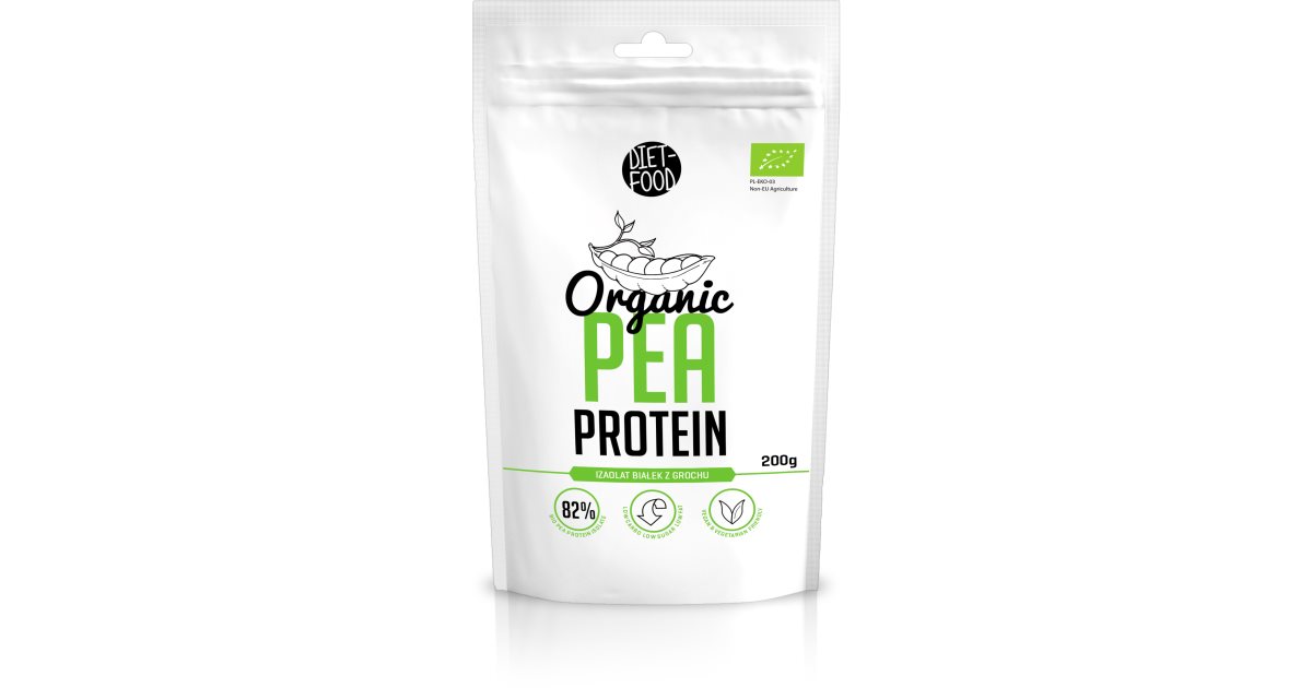 Diet-Food Pea Protein BIO rostlinný protein v BIO kvalitě | notino.cz