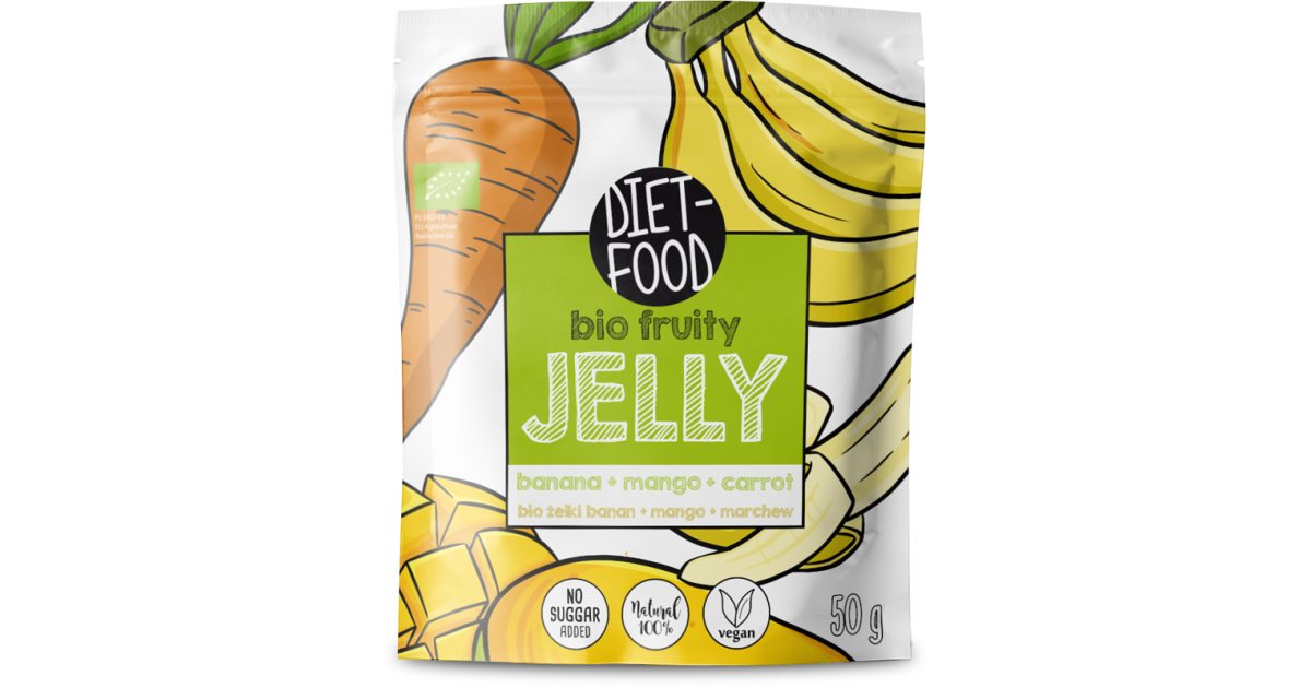 Diet-Food Fruity Jelly BIO Fruchtgelee ohne Zuckerzusatz ️ notino.de