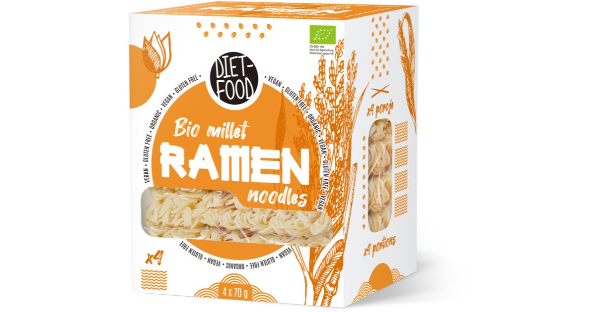 Diet-Food Ramen Millet Noodles BIO Nudeln glutenfrei | notino.at