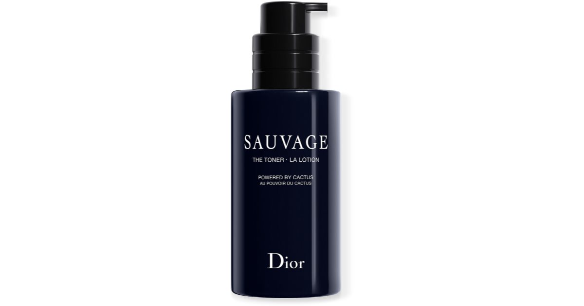 DIOR Sauvage The Toner lotion tonique visage à l'extrait de cactus ...