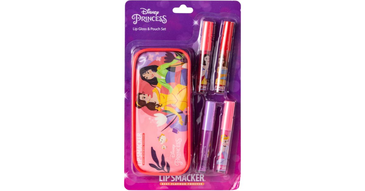 Disney Disney Princess Lip Gloss & Pouch Set conjunto de brillos ...