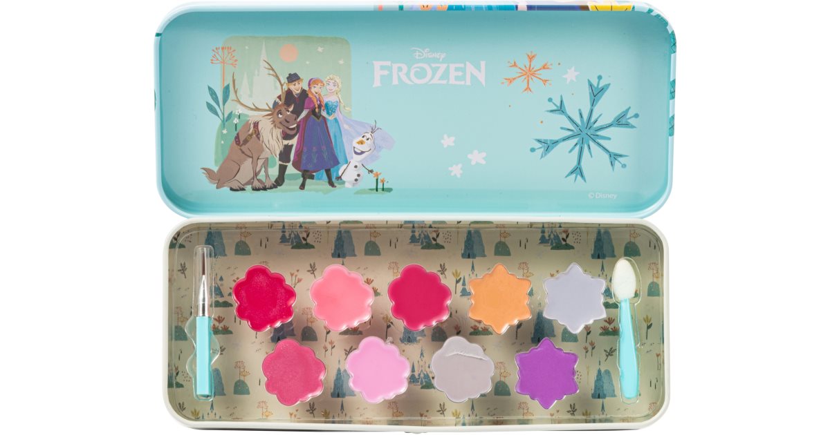Disney Frozen Lip & Face Tin make-up set (pentru copii) | Notino.ro