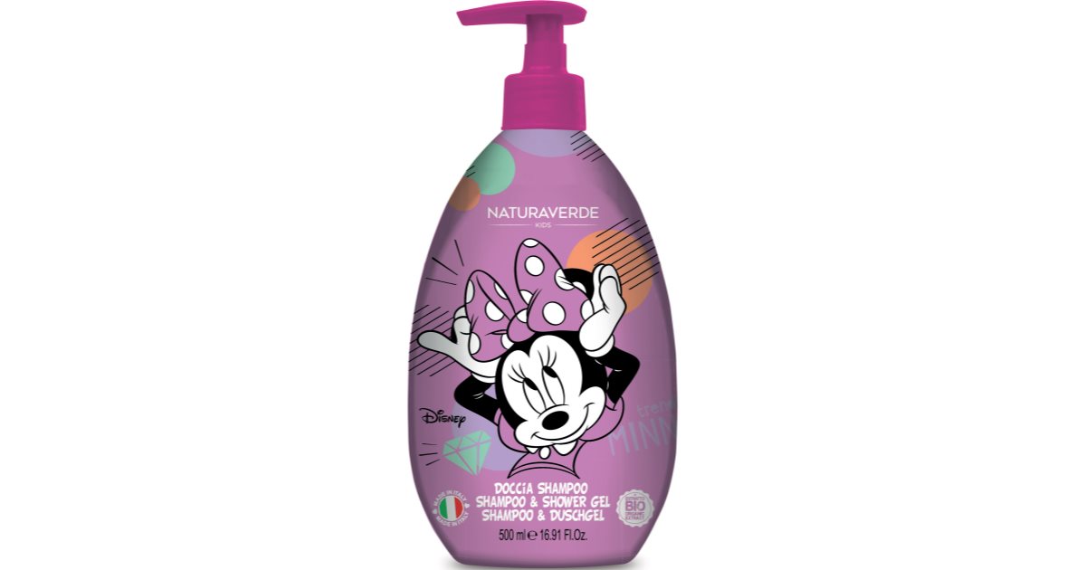 Disney Minnie Mouse Shampoo & Shower Gel σαμπουάν και αφρόλουτρο 2 σε 1 ...
