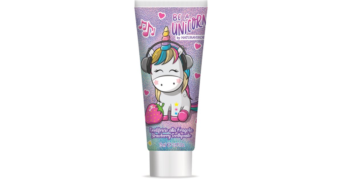 Be a Unicorn Naturaverde Toothpaste toothpaste for children with ...