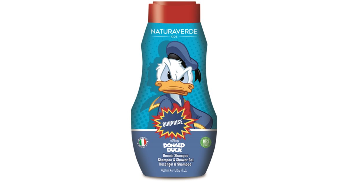 Disney Classics Donald Duck Shampoo and Shower Gel Duschgel für Kinder ...