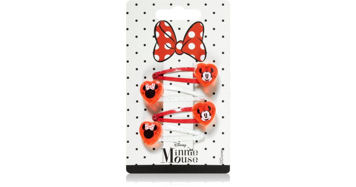 Disney Minnie Mouse Hair Clips III hair pins 4 pcs | notino.co.uk