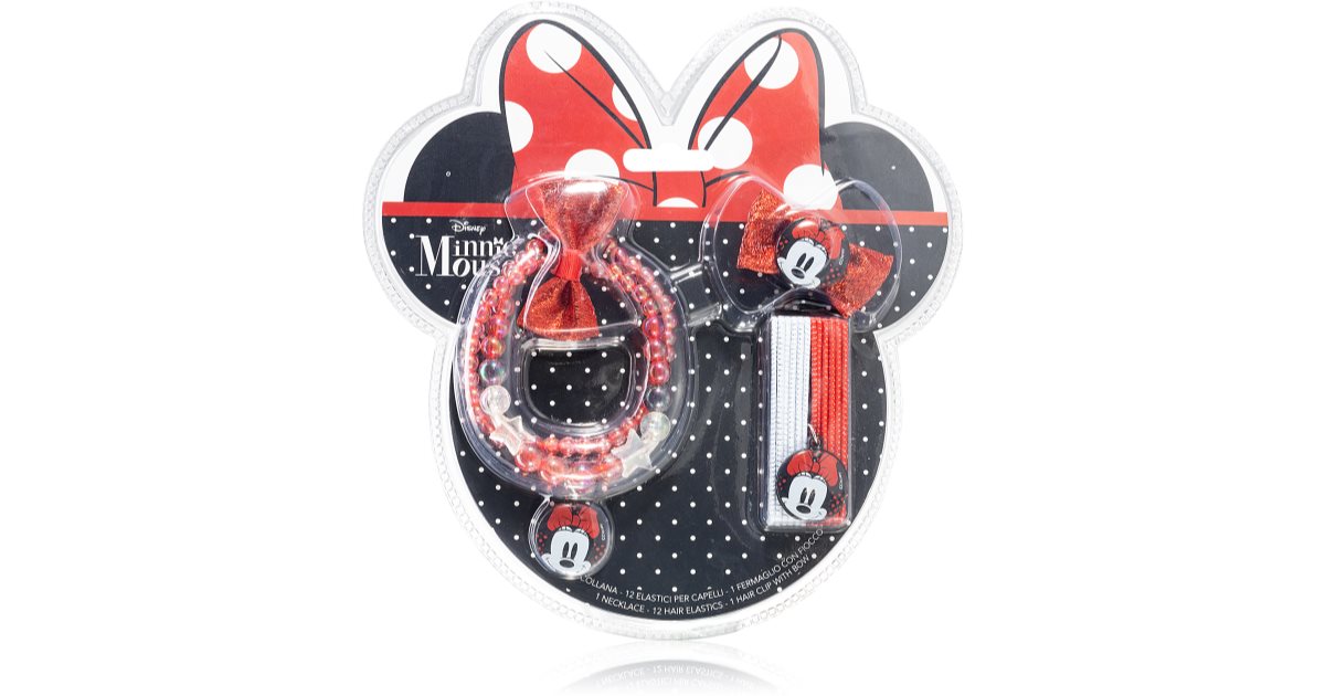Disney Minnie Mouse Hair Set VII zestaw upominkowy dla dzieci