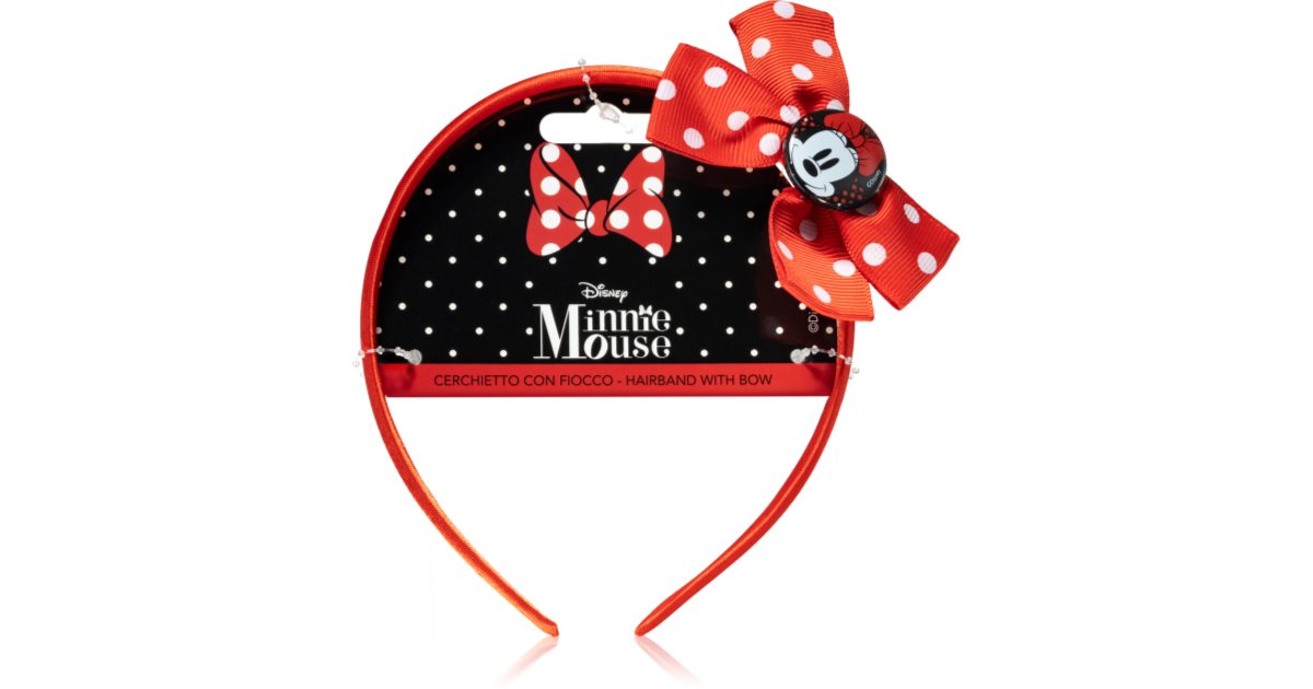 Disney Minnie Mouse Hairband II Hair Band with a Bow for children ...