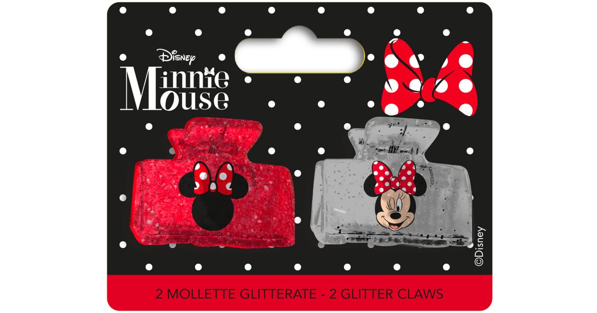 Disney Minnie Glitter Claws hair clips | notino.co.uk
