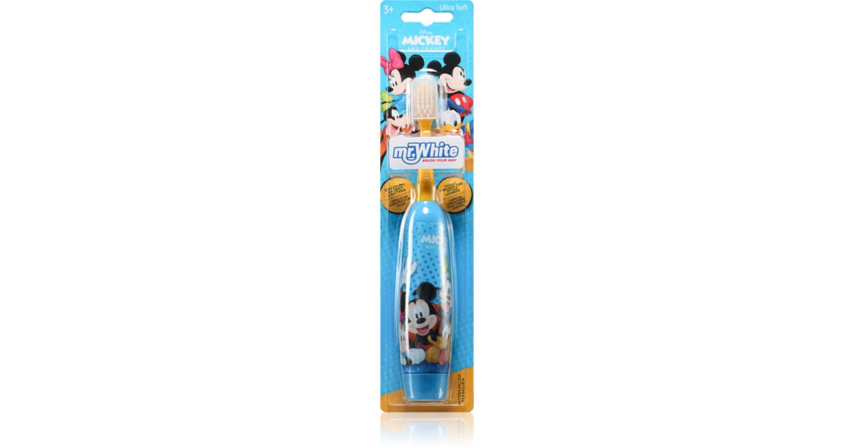 Disney Mickey&Friends mr.White battery toothbrush ultra soft | notino.co.uk
