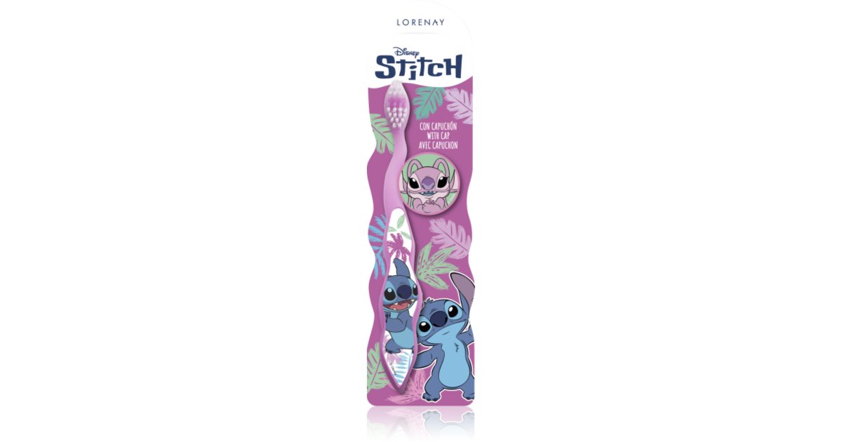 Disney Stitch Toothbrush with Cap perie de dinti pentru copii | Notino.ro