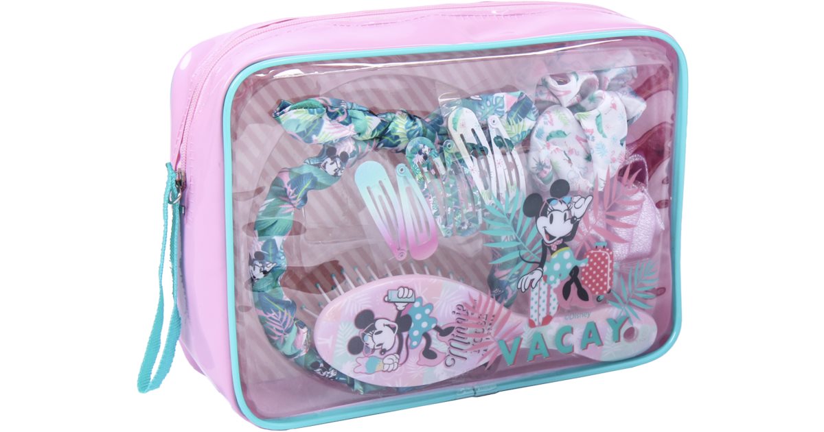 Disney Minnie Mouse Beauty Set kit de accesorios para el cabello para ...