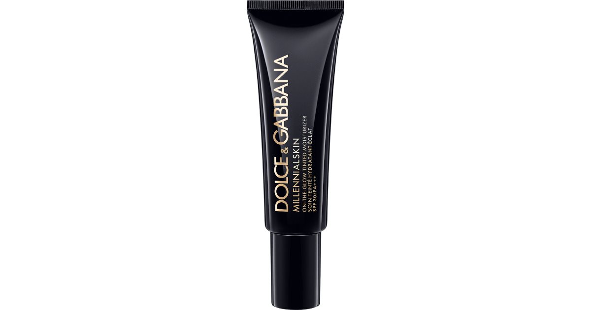 Dolce&Gabbana Millennialskin On-The-Glow Tinted Moisturizer brightening ...