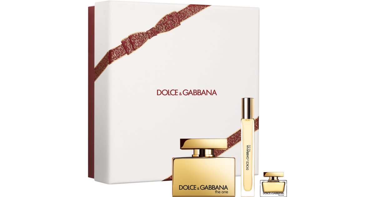 Dolce&Gabbana The One Gold Intense Trio Gift Set lote de regalo para ...