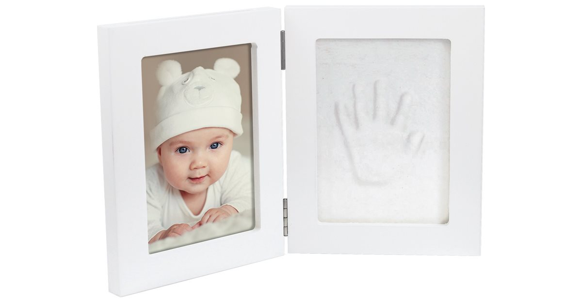 Dooky Luxury Memory Box Double Frame Handprint set za bebine otiske | Notino.hr