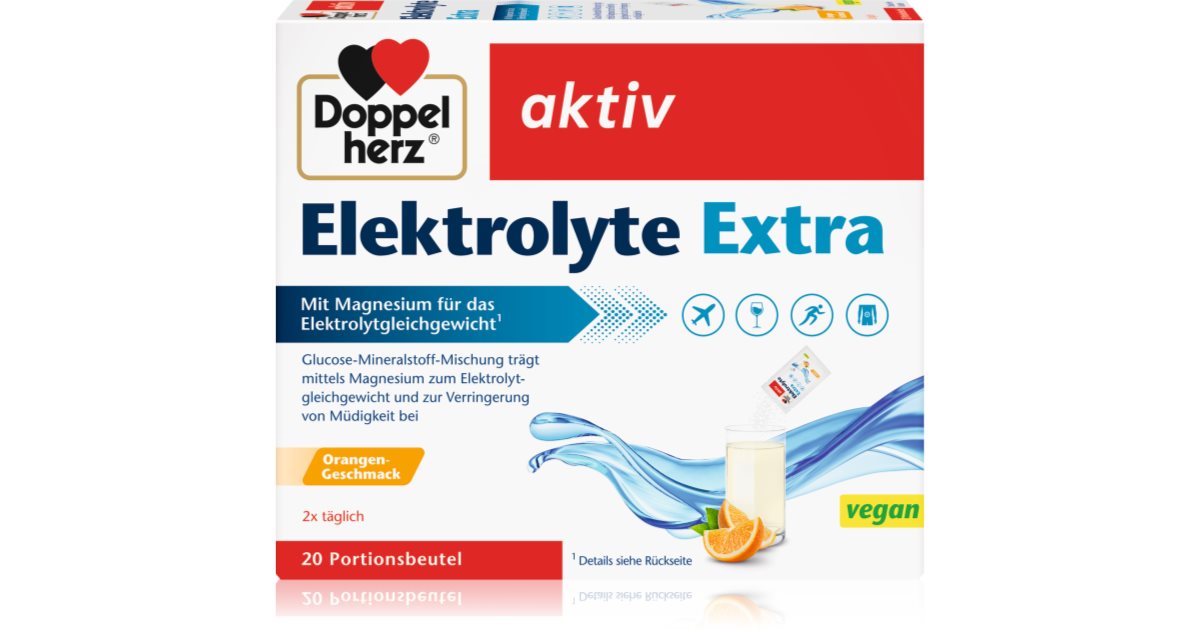 Doppelherz Elektrolyte Extra Direct Säckchen zur Erhaltung des ...