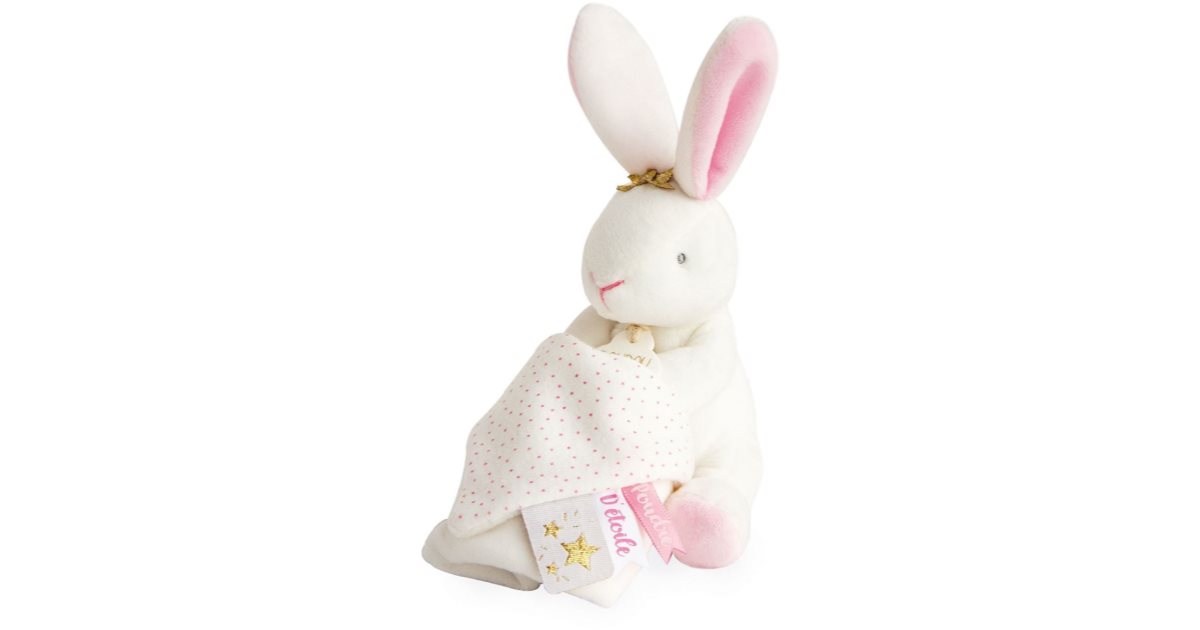 Doudou Gift Set Bunny Rabbit плюшена играчка за деца от раждането им ...