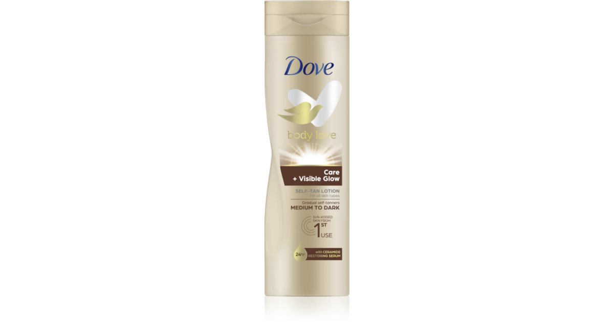 Dove Body Love lait auto-bronzant corps | notino.be