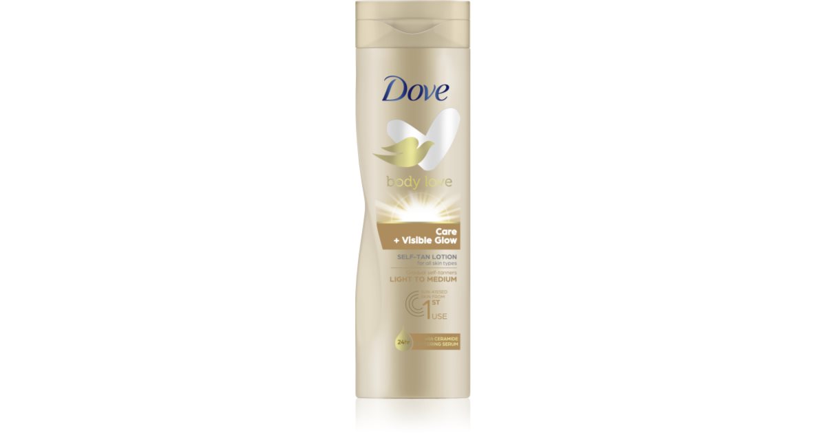 Dove Care & Visible Glow lait auto-bronzant | notino.fr