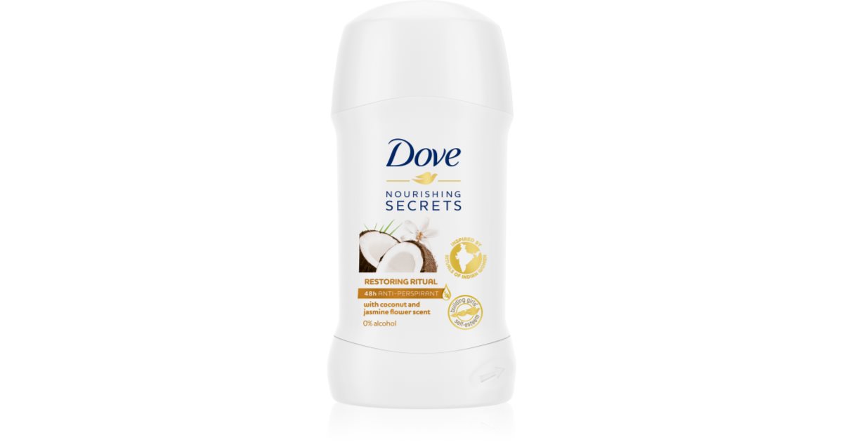Dove Nourishing Secrets Restoring Ritual Antiperspirant Stick 48h ...