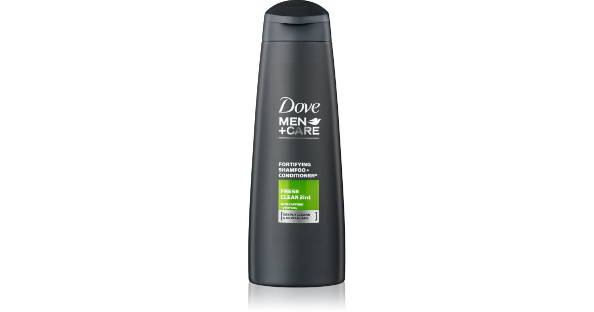 Dove Men+Care Fresh Clean 2-in-1 shampoo and conditioner for men ...