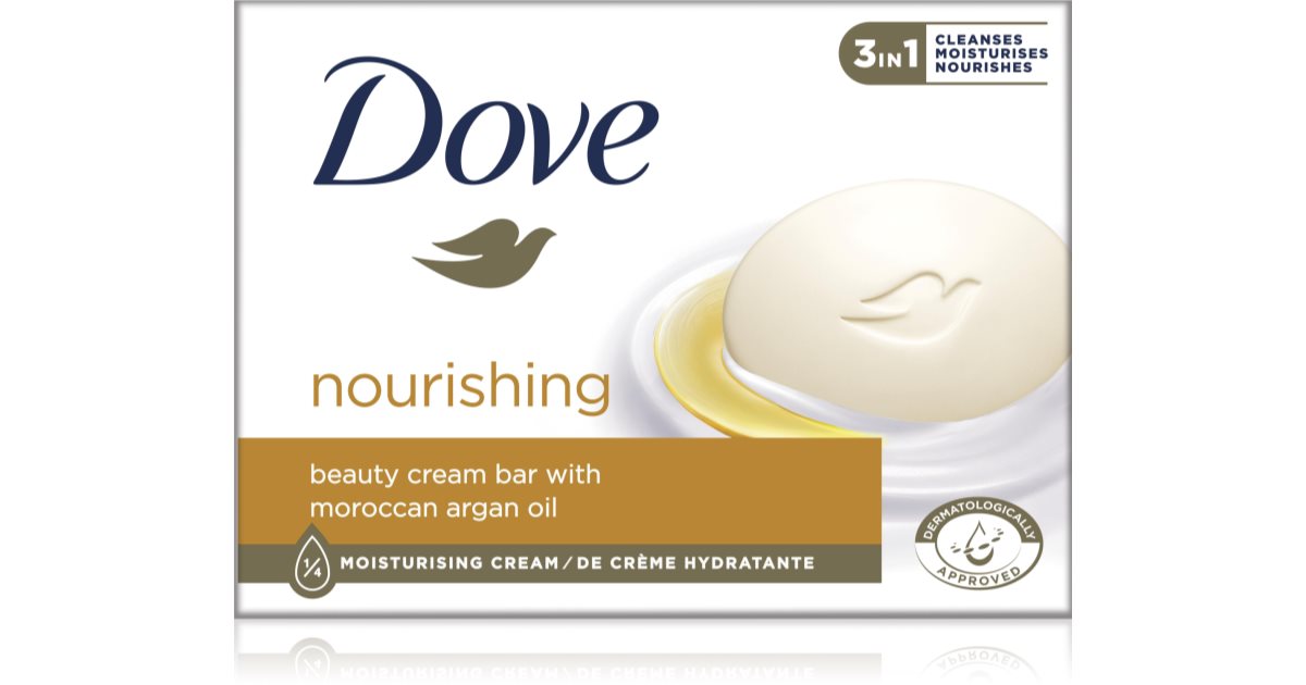 Dove Nourishing Argan creamy tablet for washing Review | notino.co.uk