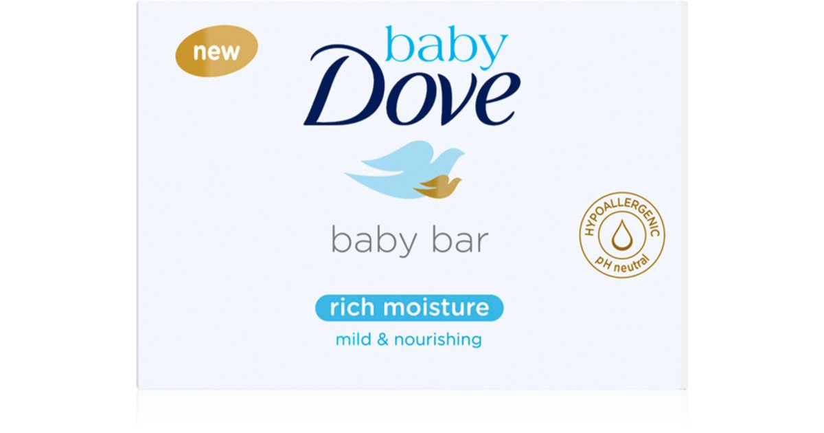 Dove Baby Rich Moisture Krämig tablett för tvättning | notino.se