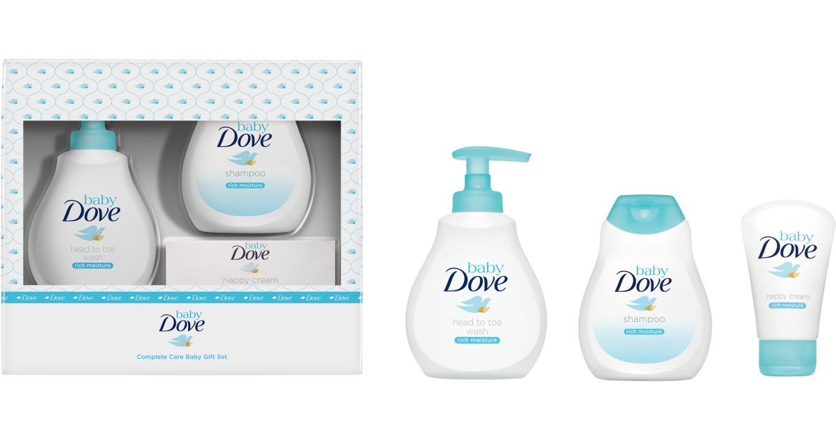 Dove Baby Rich Moisture Geschenkset (Für Körper und Haar) für Kinder