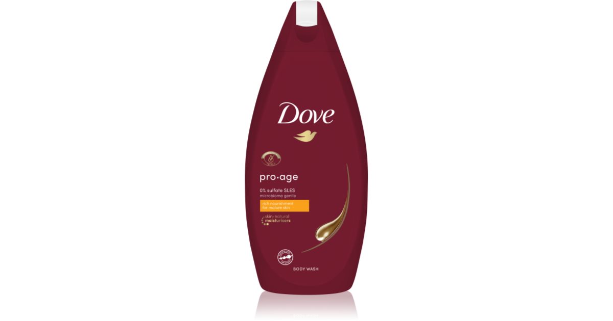 Dove Pro.Age shower gel for mature skin | notino.co.uk