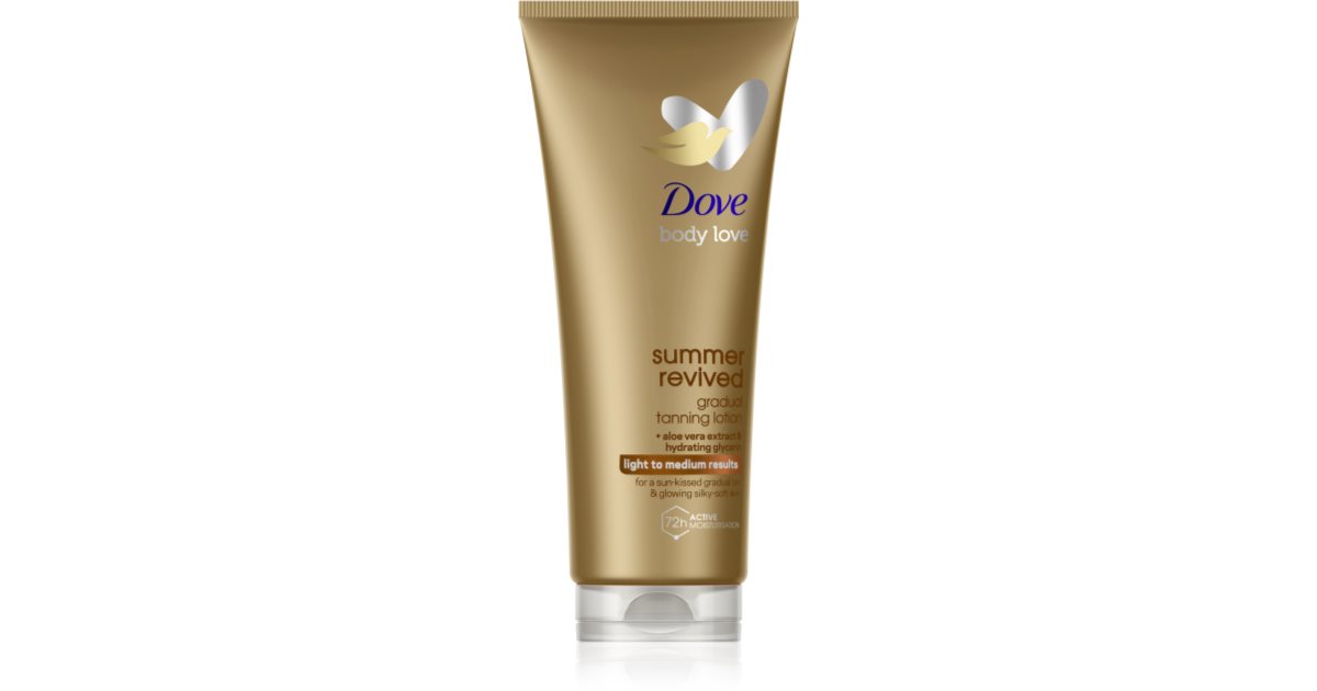 Dove DermaSpa Summer Revived lait corporel auto-bronzant | notino.fr