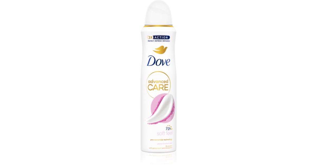 Dove Advanced Care Soft Feel antitranspirante en spray | notino.es