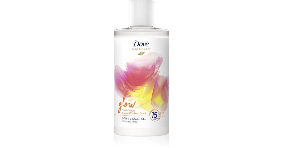 Dove Bath Therapy Glow żel do kąpieli i pod prysznic