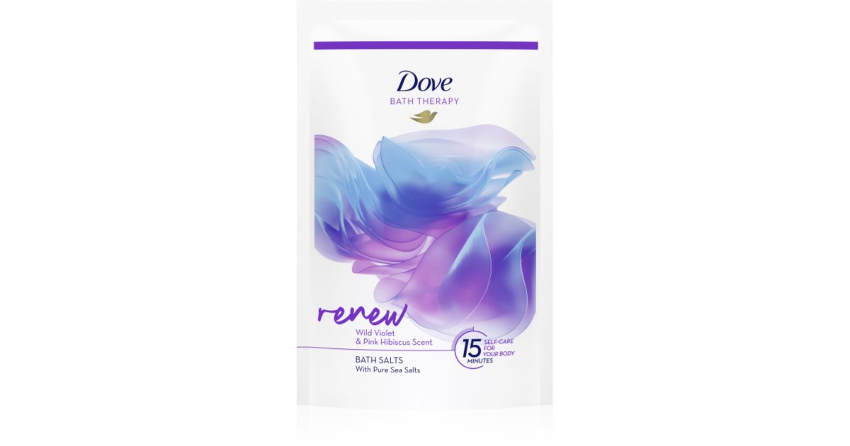 Dove Bath Therapy Renew vonios druska | notino.lt