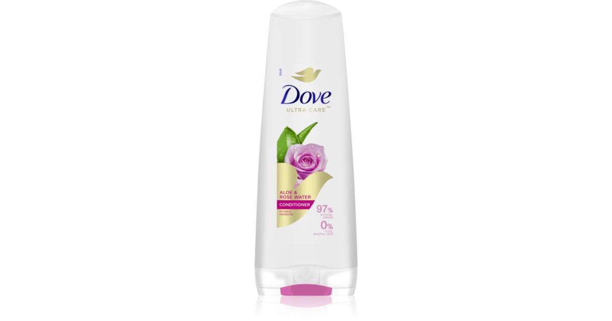 Dove Aloe & Rose Water Balsam För återfuktning och lyster | notino.se