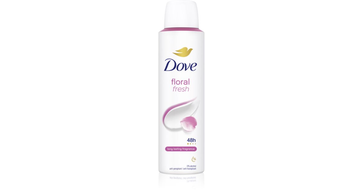 Dove Floral Antiperspirant refreshing deodorant in a spray | notino.co.uk