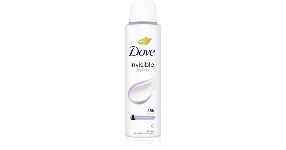 Dove Invisible Fresh Antiperspirant refreshing deodorant for women ...