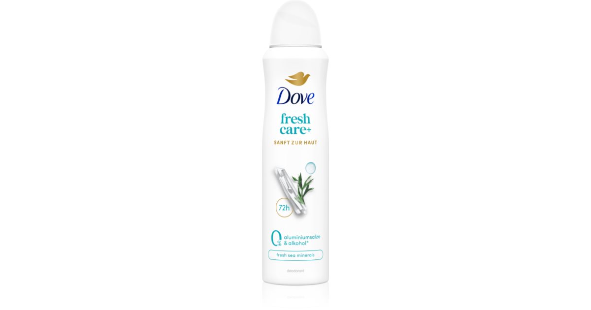 Dove 0% ALU Sea Minerals antiperspirant ve spreji bez hliníku recenze ...