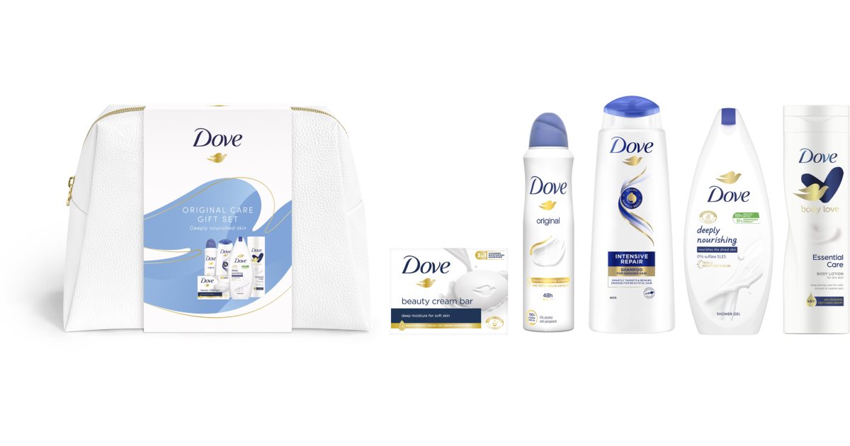 Dove Original Care Gift Set coffret (para corpo e cabelo ) | notino.pt