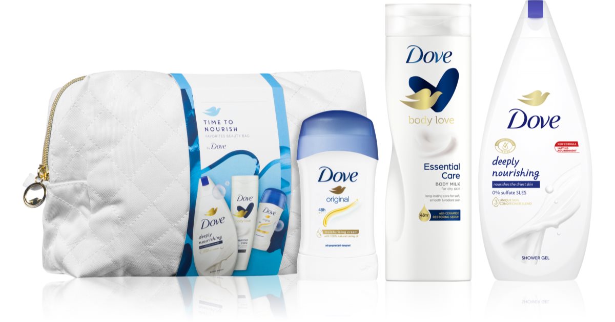 Dove Time to Nourish coffret cadeau (nutrition et hydratation) | notino.fr
