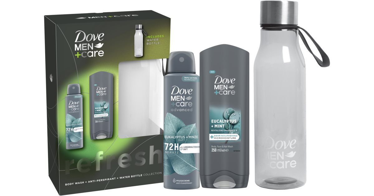 Dove Men+Care Refresh подаръчен комплект за мъже Eucalyptus & Mint ...