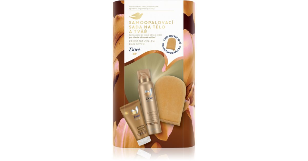 Dove Summer Revived coffret cadeau avec effet auto-bronzant | notino.be