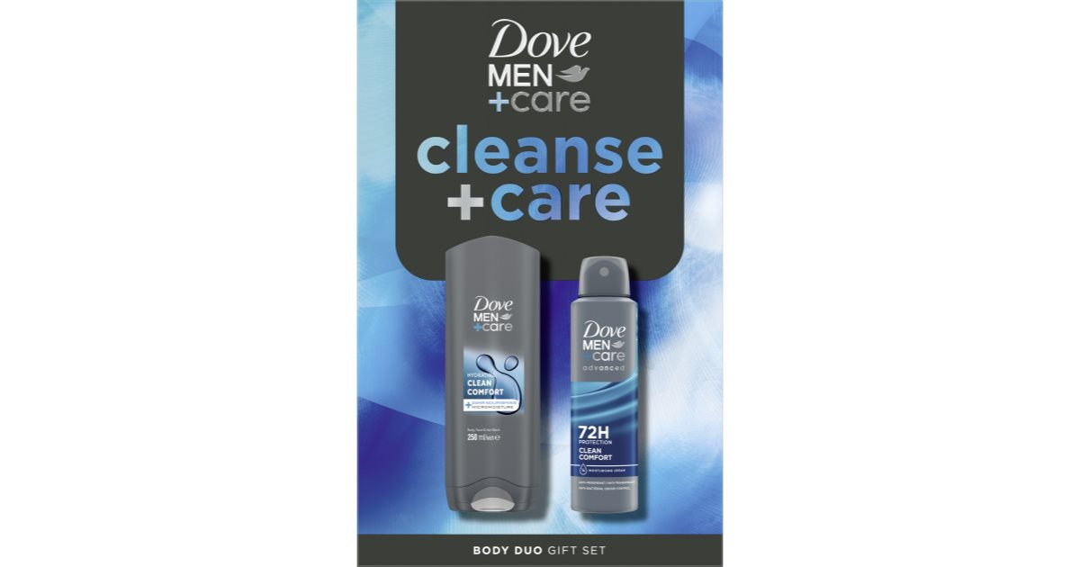 Dove Men+Care Cleanse+Care dárková sada pro muže | notino.cz