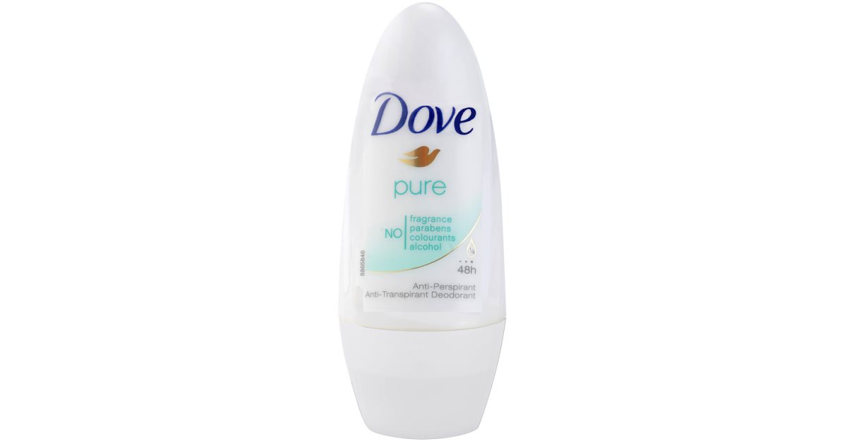 Dove Pure anti-transpirant roll-on | notino.si