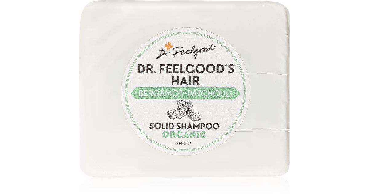 Dr. Feelgood Bergamot-Patchouli shampoo solido organico | notino.it